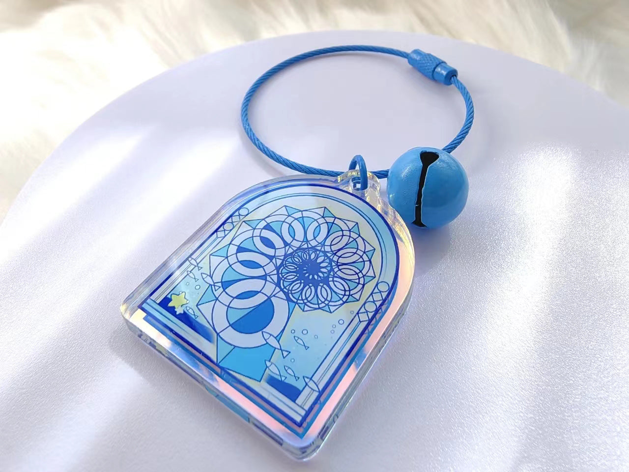 Rainbow Acrylic Keychains - Didacreative