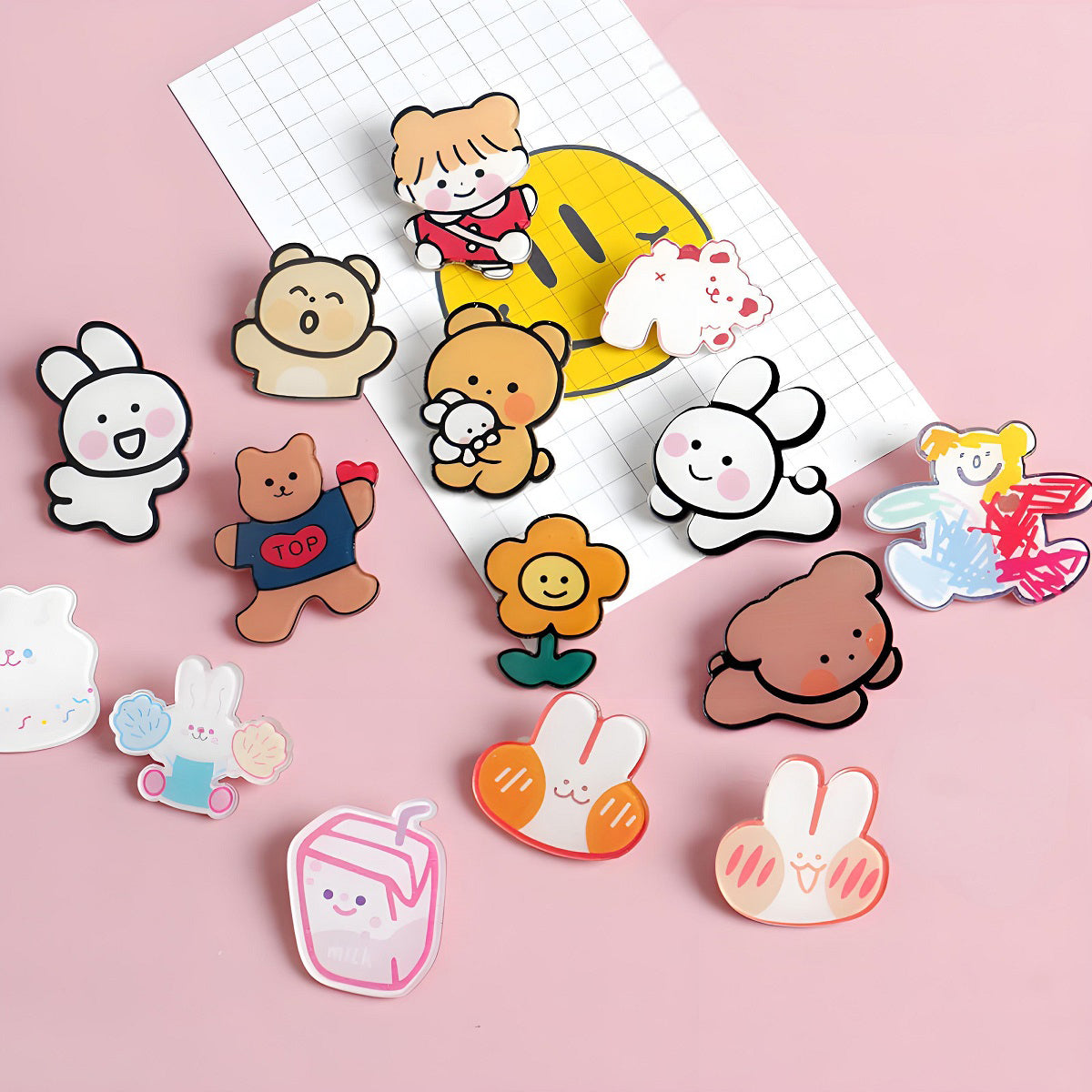 Custom Pins - Acrylic Pins & Metal Pins - Didacreative